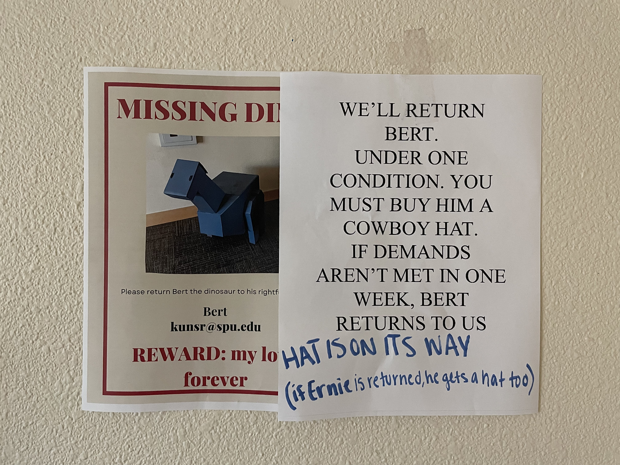 Dinosaurs kidnapped from Emerson - The Falcon
